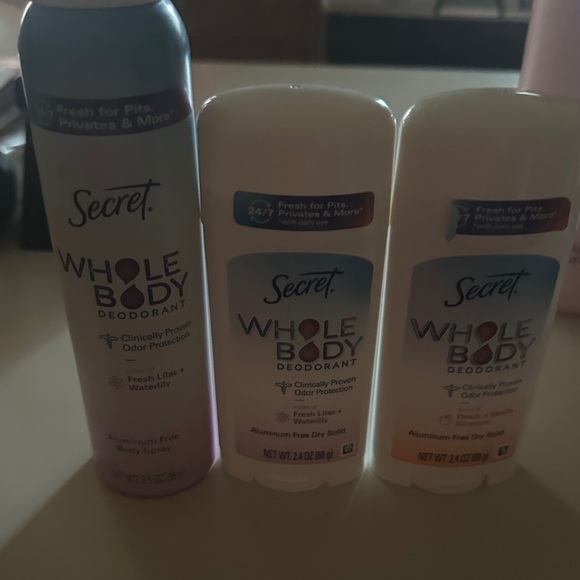 Bath & Body | Whole Body Deodorant Set Blue And White | Poshmark